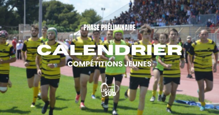 Calendrier Jeunes – Phase Préliminaire