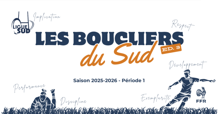 Bouclier du Sud : les 1ers clubs lauréats de la saison 2025-2026